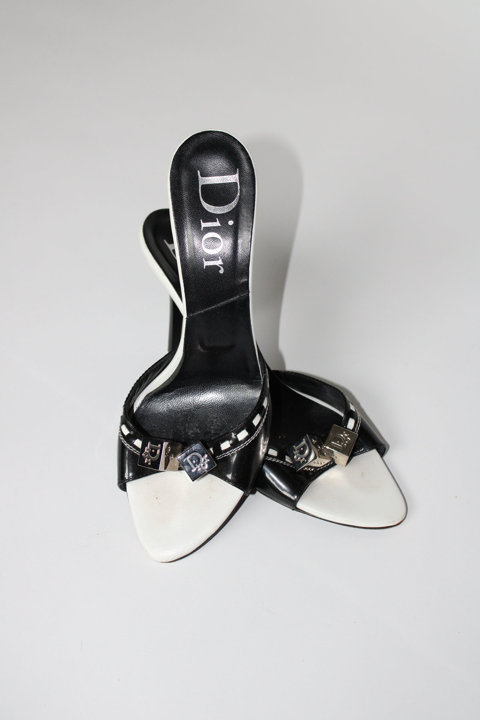 ICONIC Christian Dior Dice Heels Mules by John Galliano (EU 39) – Ciao ...